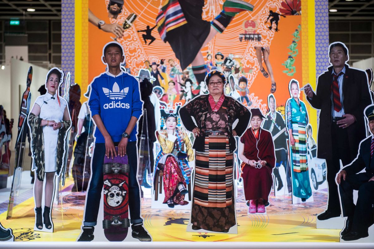 How Gonkar Gyatso Makes Art From Stickers | Prestige Online - Thailand