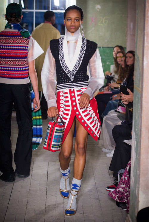 The Burberry Check Takes Centrestage in the September 2017 Show ...