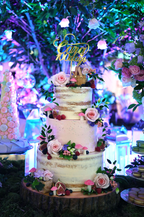 David and Race Loh celebrate Baby Cara Loh's 100th-day party