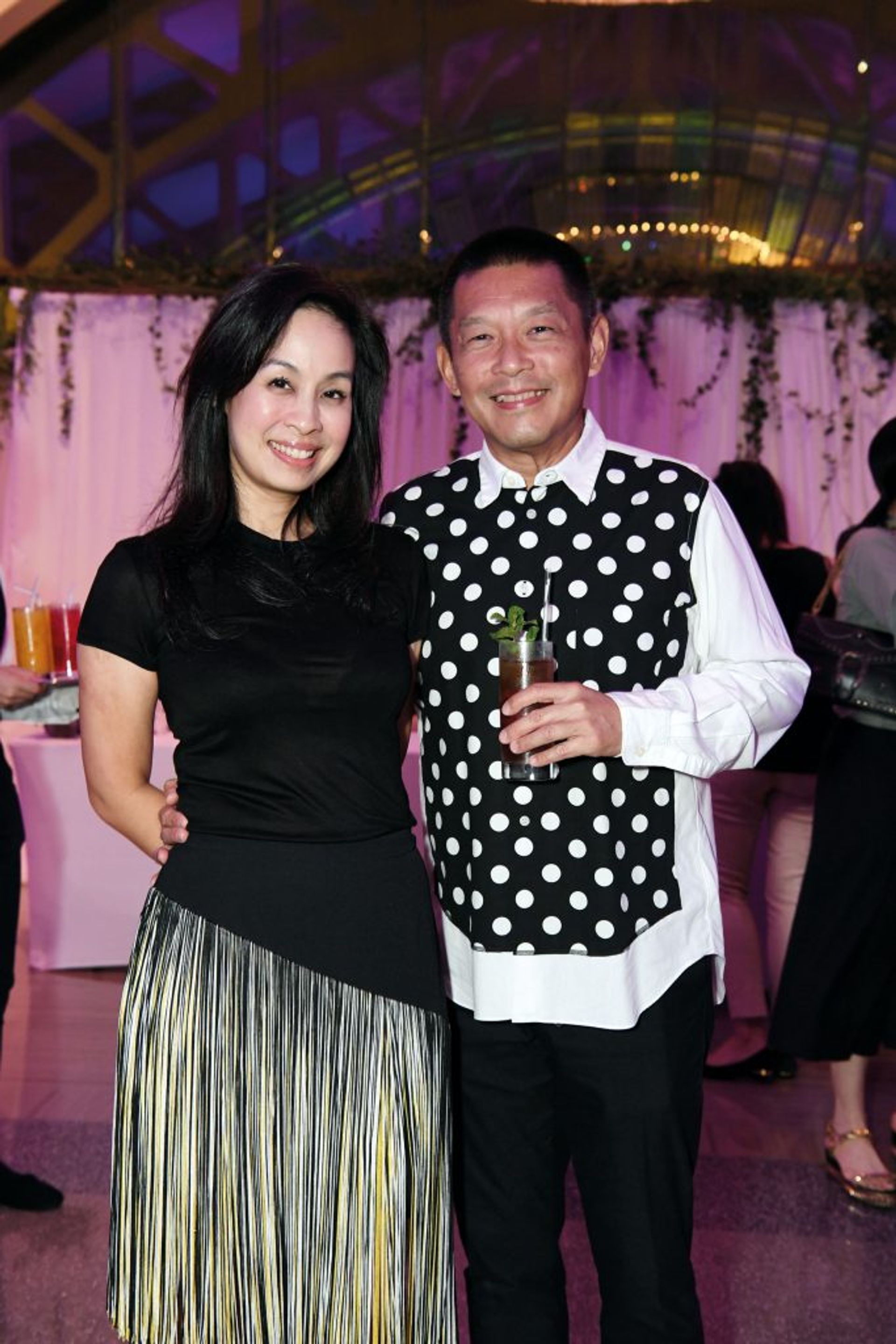 David and Race Loh celebrate Baby Cara Loh's 100th-day party