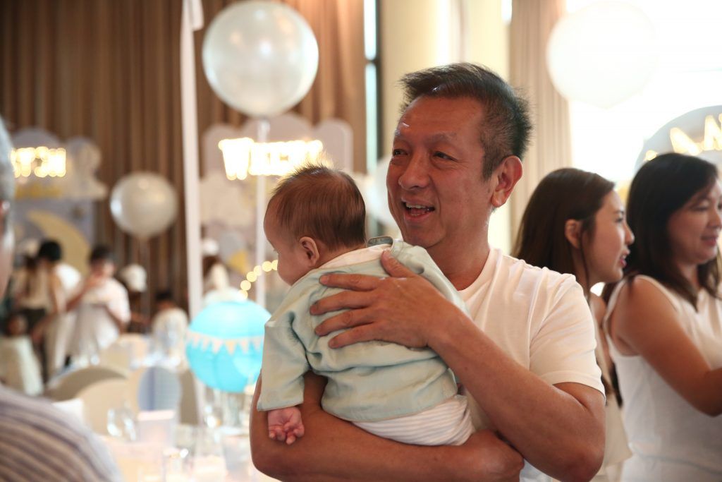 Exclusive Official Photos: Kim Lim throws a 99th-day party for son Kyden