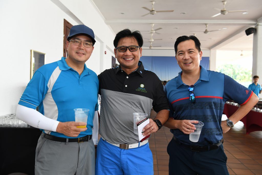 Halogen Foundation Singapore golfs for charity at Raffles Country Club