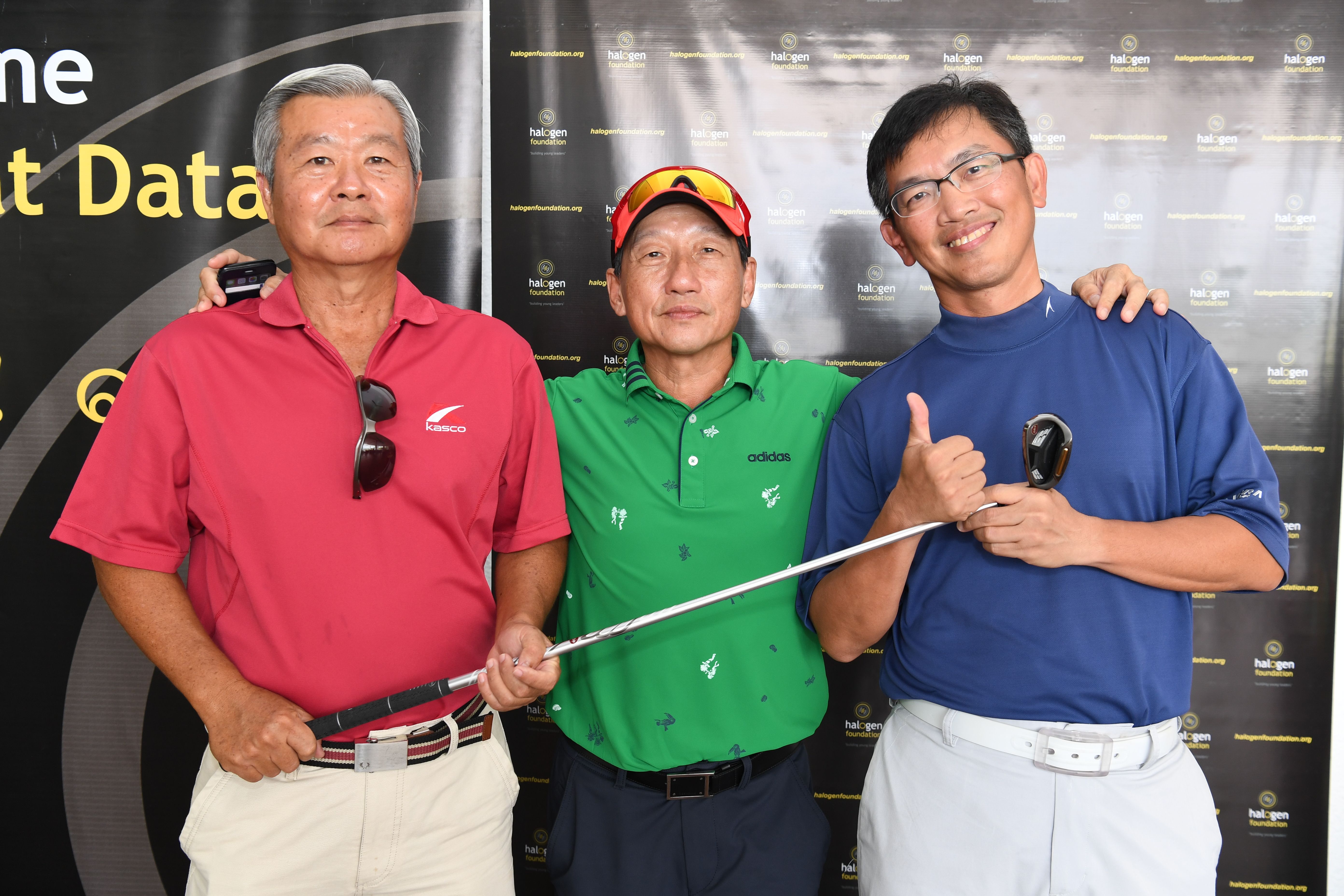Halogen Foundation Singapore golfs for charity at Raffles Country Club
