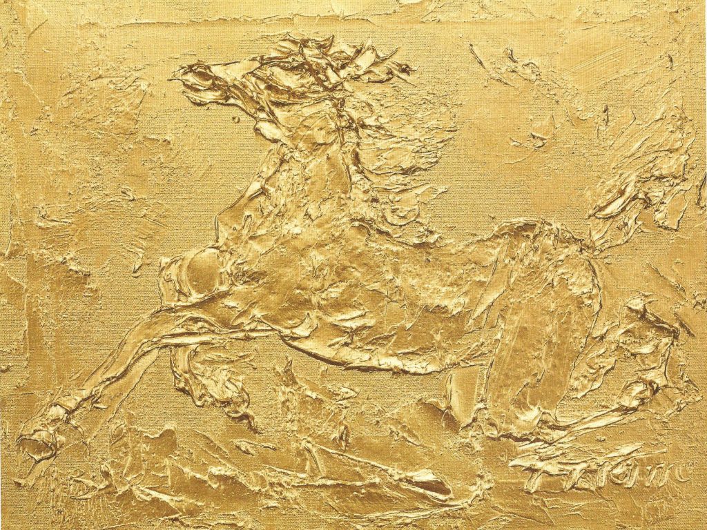 Golden art is the new collectible art piece you can attain