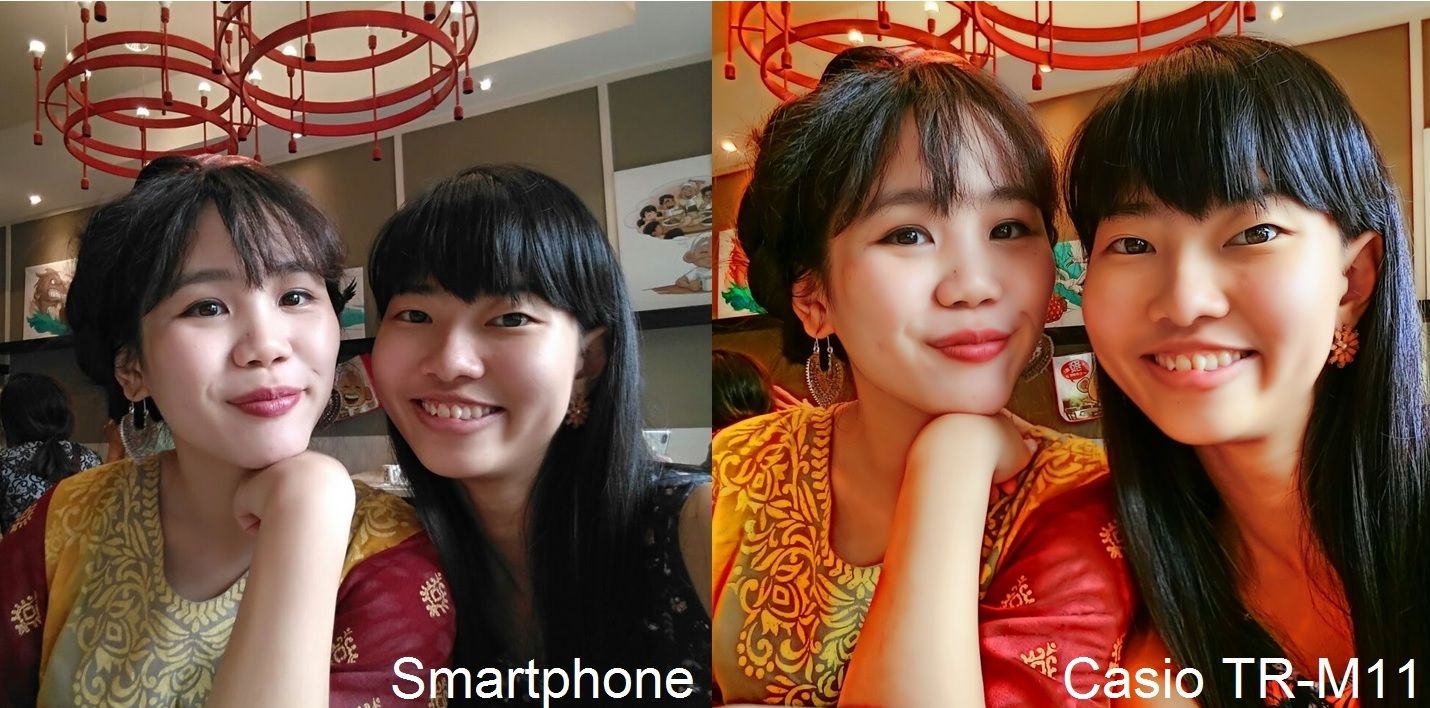 Review of the Casio TR-M11: Best compact camera for incognito selfies