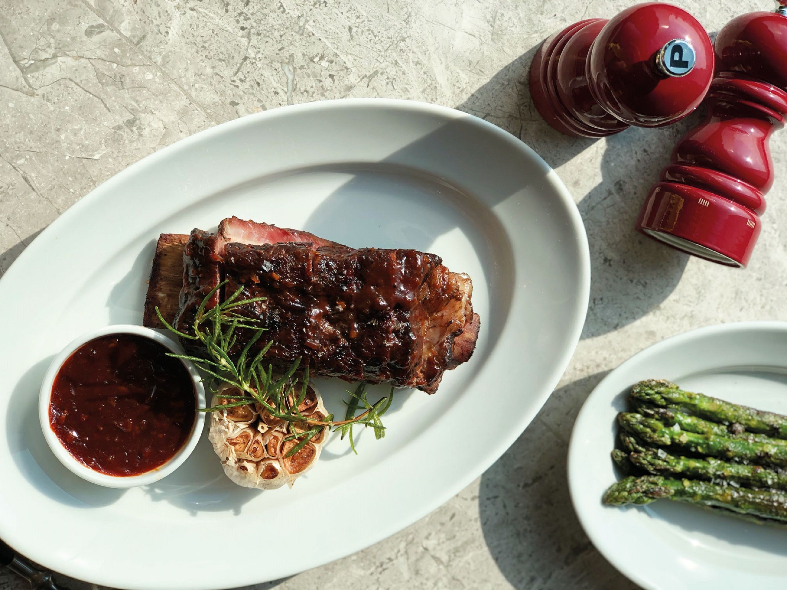 Great halal-certified steaks at 665°F, Andaz Singapore