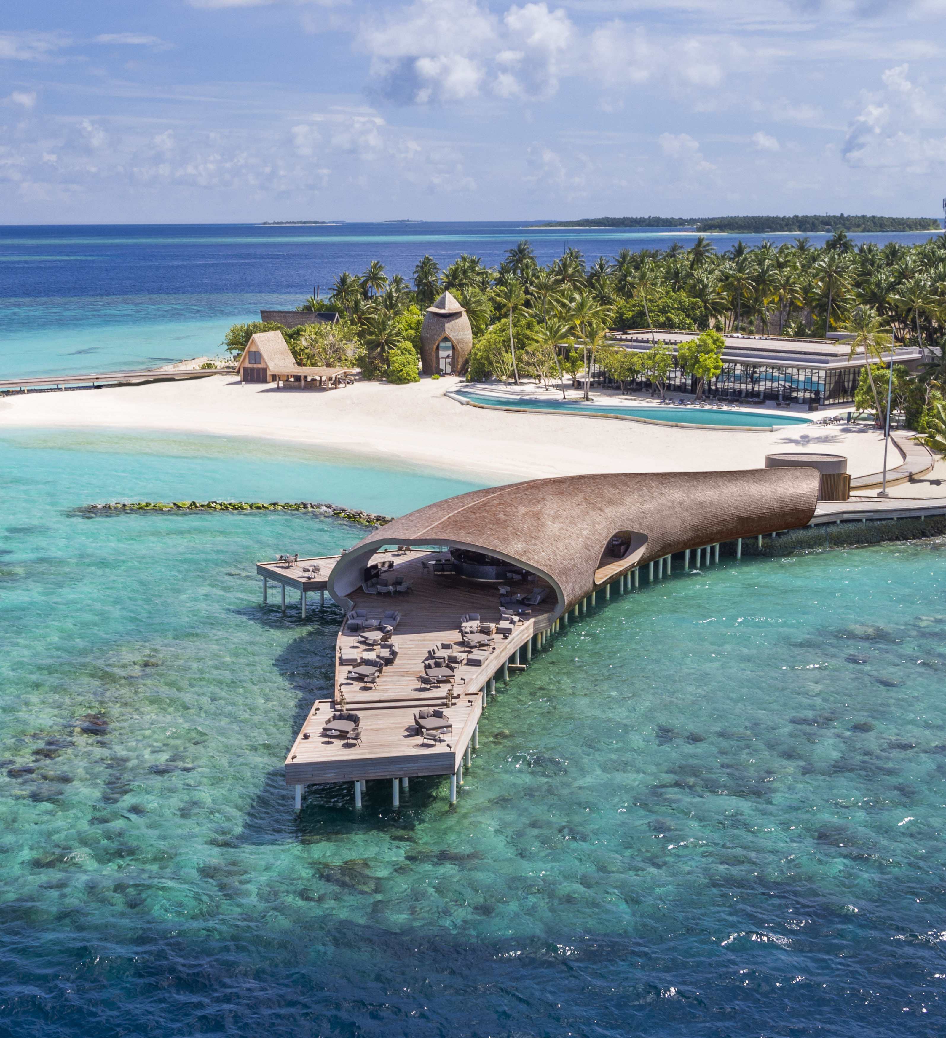 This could be the most high-design hotel in the Maldives