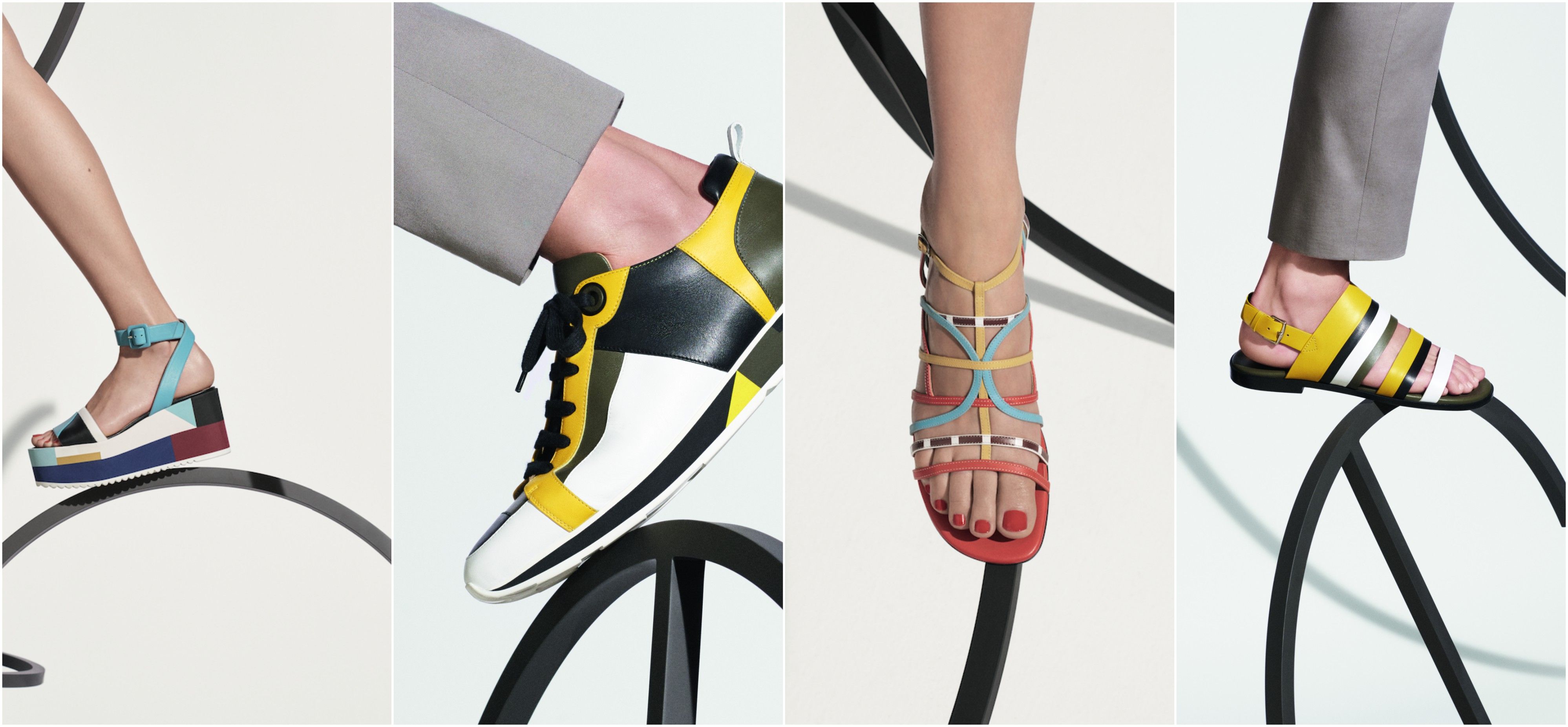 4 Pantone-powered Hermès Spring/Summer 2018 shoes