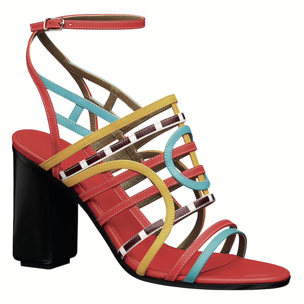 4 Pantone-powered Hermès Spring/Summer 2018 shoes
