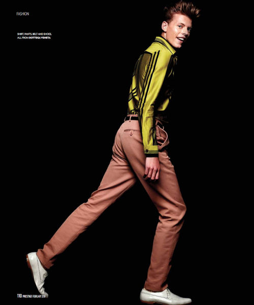 17 Bottega Veneta looks by Tomas Maier in Prestige magazine
