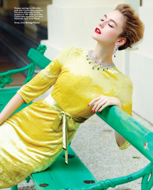 17 Bottega Veneta looks by Tomas Maier in Prestige magazine