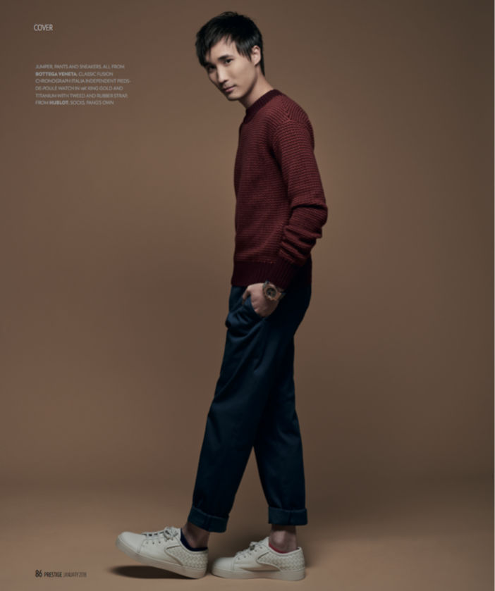 17 Bottega Veneta looks by Tomas Maier in Prestige magazine