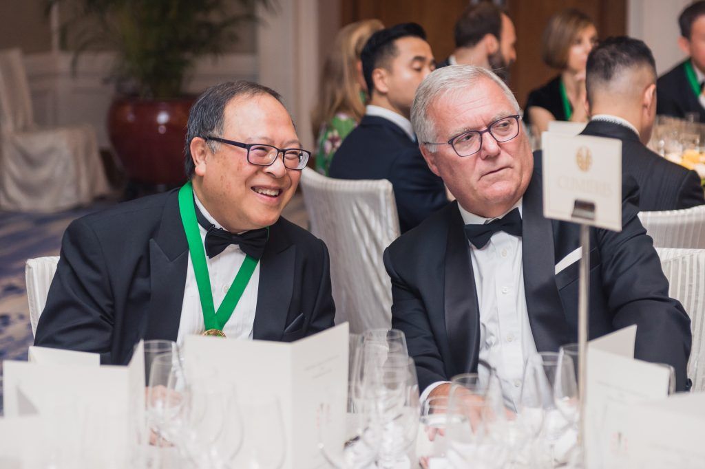 Ordre des Coteaux de Champagne stages Grand Chapitre in Singapore