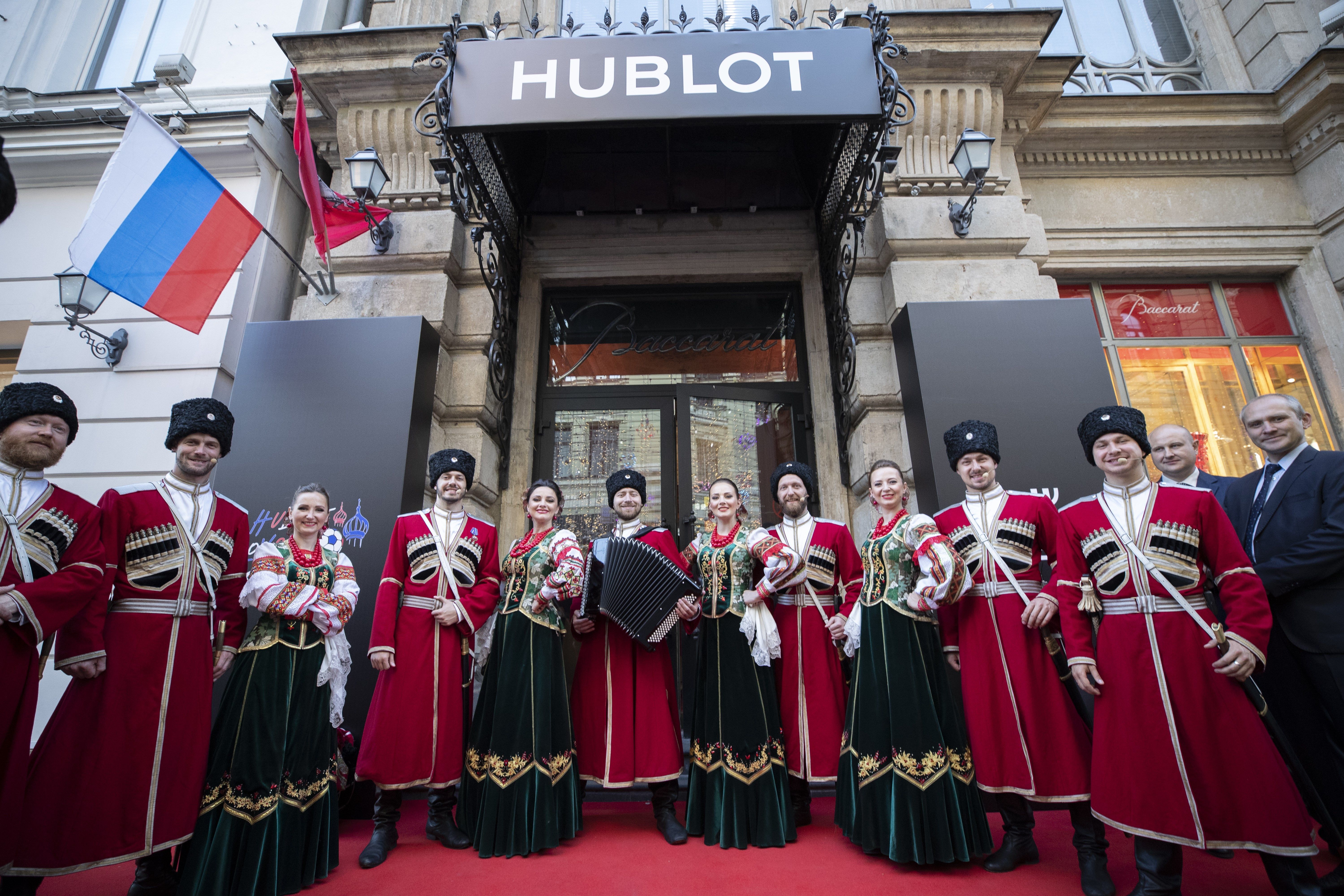 Swiss Watchmaker Hublot Makes Its Move In Moscow