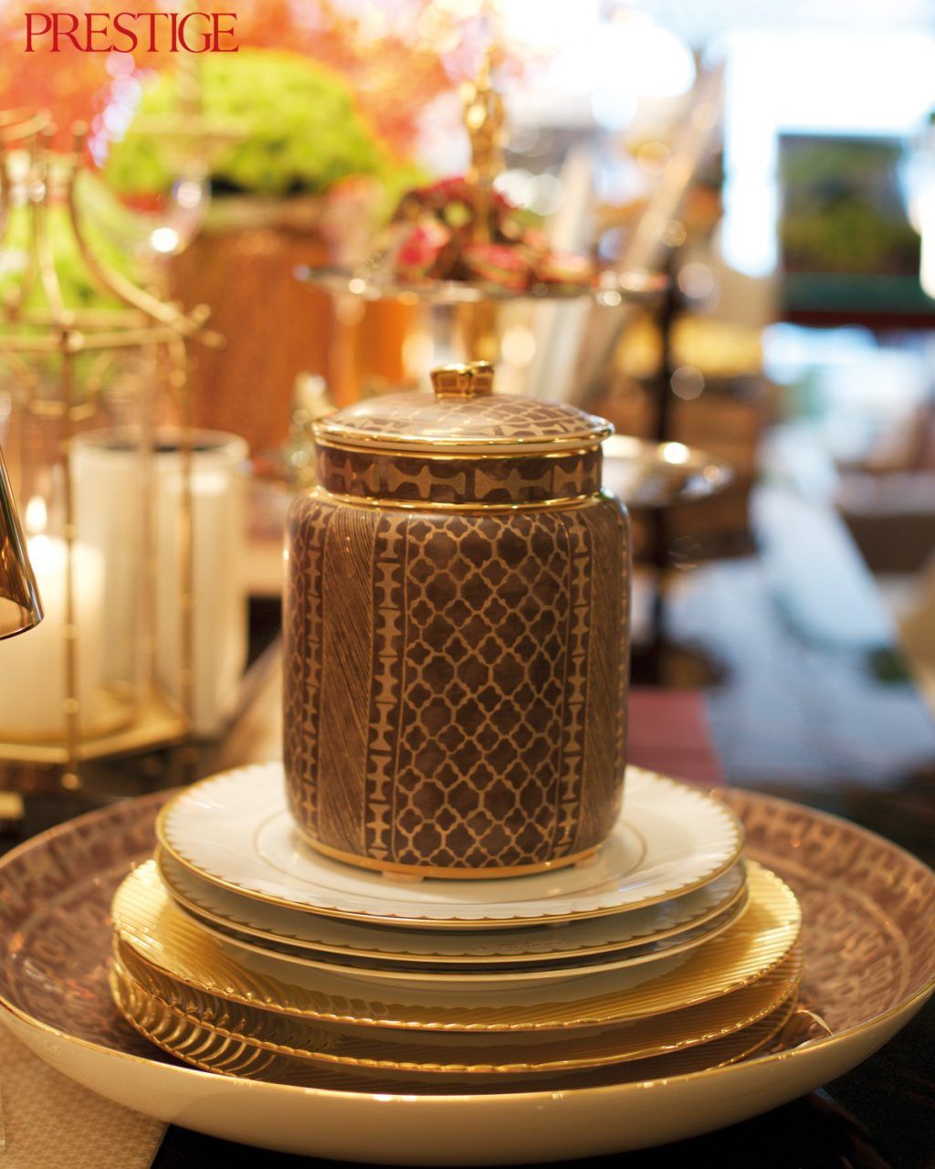 Welcoming the Summer with a Gold-Themed Table Setting | Prestige Online ...