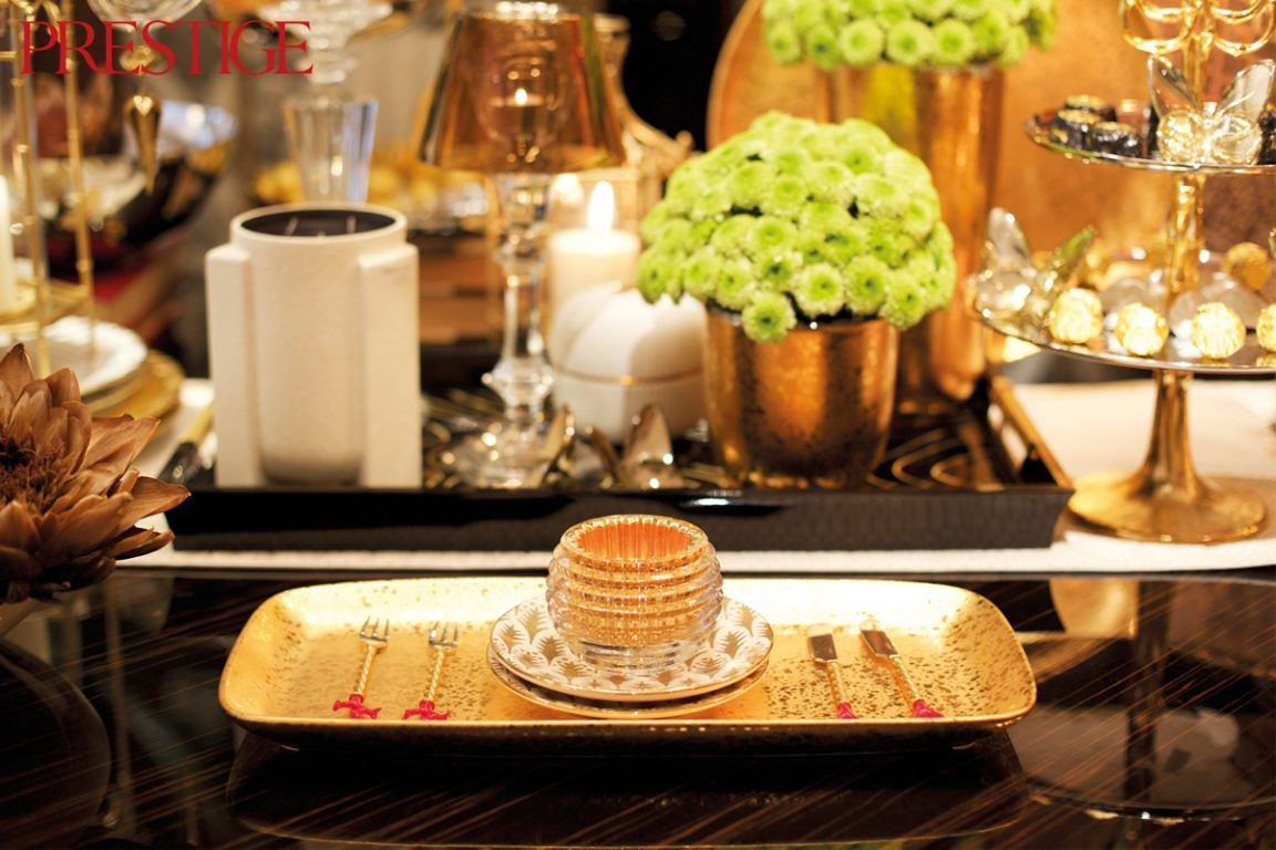 Welcoming the Summer with a Gold-Themed Table Setting | Prestige Online ...