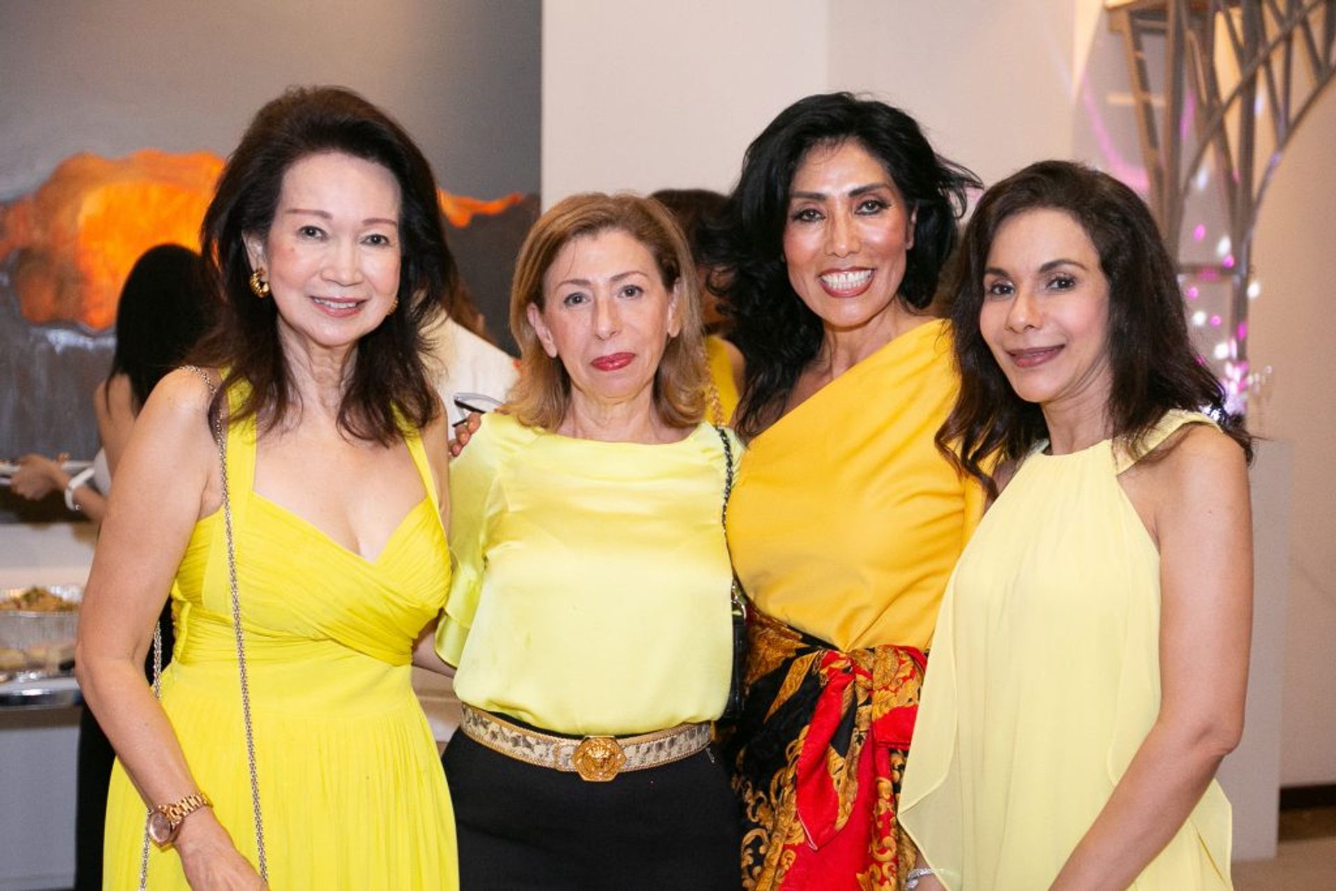 Event Photo Gallery: Maria Elena Rudolf Throws A Yellow Party