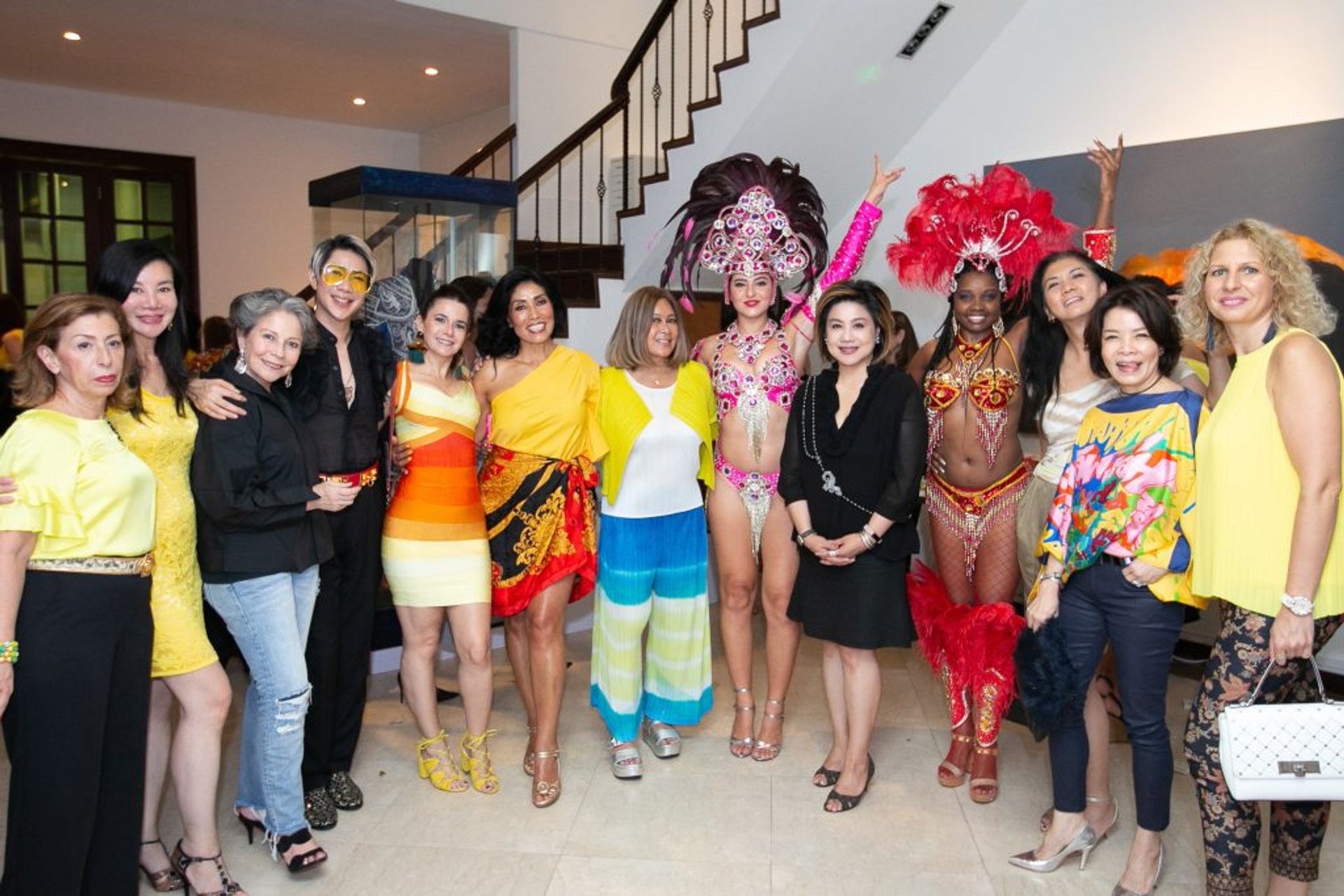 Event Photo Gallery: Maria Elena Rudolf Throws A Yellow Party