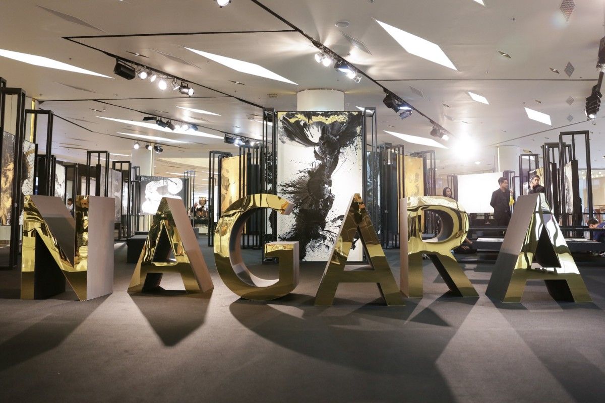 Nagara Celebrates His 3rd Painting Exhibition with Stars and Socialites