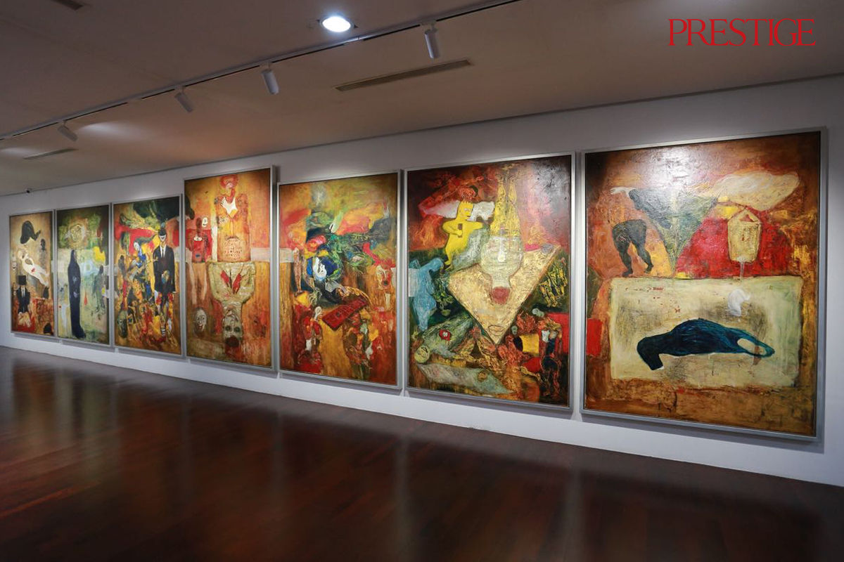 Entang Wiharso's Solo Exhibition at Can's Gallery | Prestige Online ...
