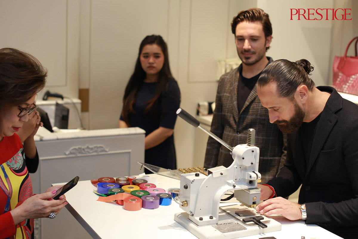 Masari's Fall 2018 Collection Launch with Loup Noir x Andre Hehe bags ...