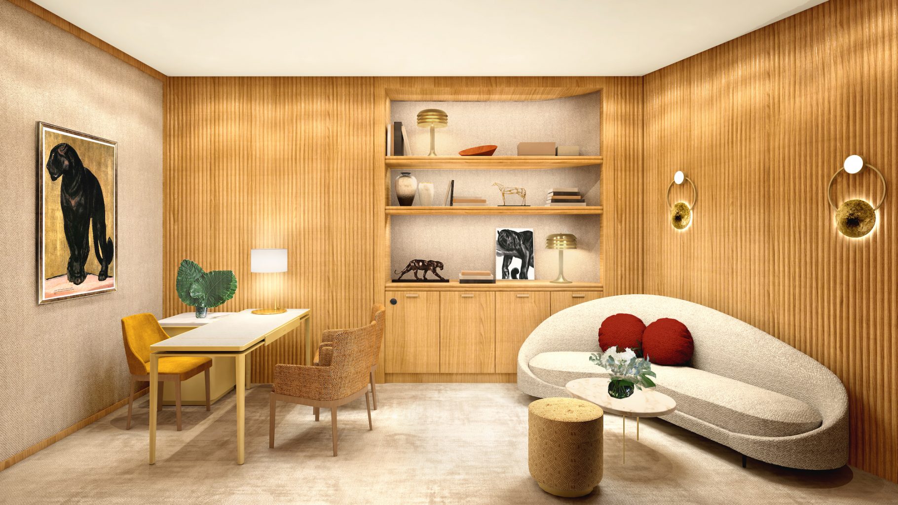 A Peek Inside Cartier's First Ever Boutique In Stockholm