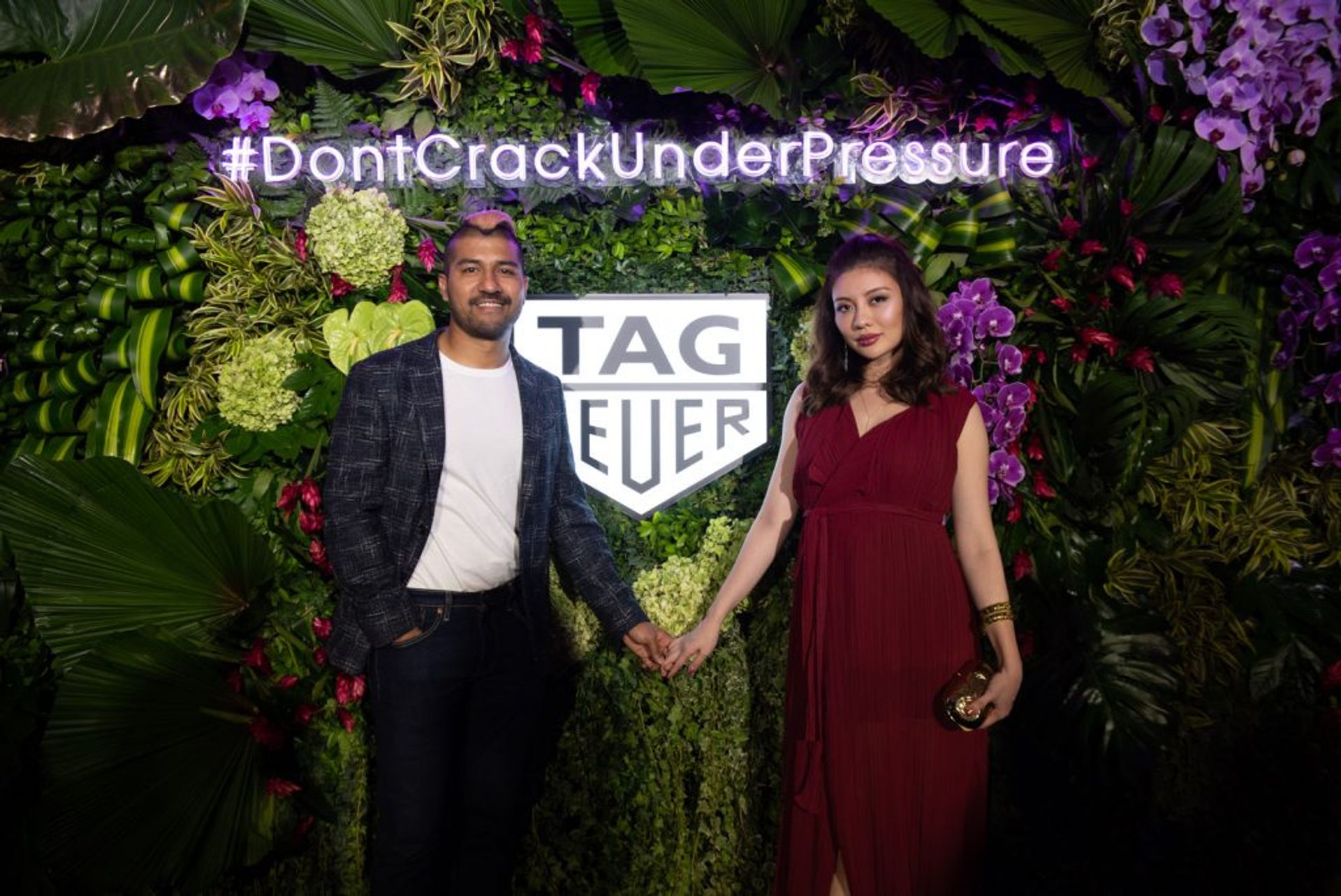 TAG Heur Ambassador Bella Hadid Makes A Splash In Kuala Lumpur