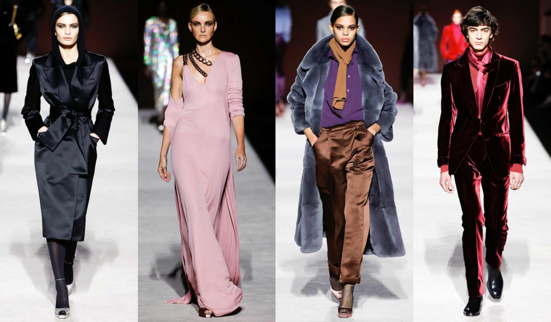Tom Ford’s AW19 Collection is a Throwback to His Iconic Gucci Moment