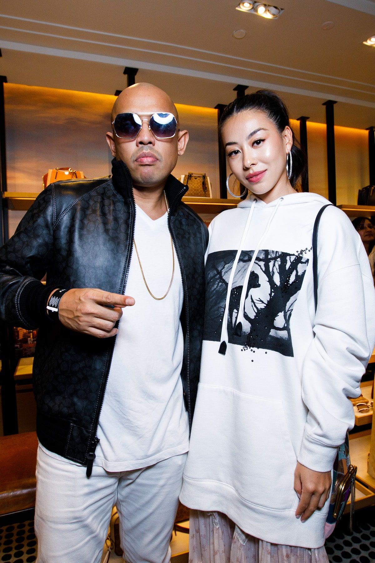 Inside the reopening of the Coach store in Suria KLCC