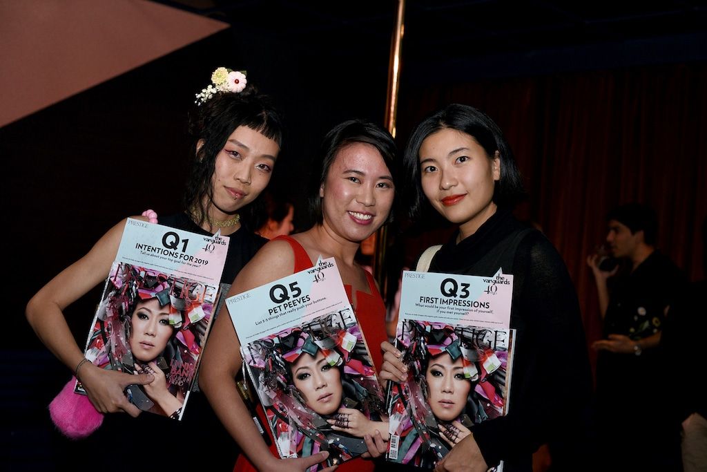 Meeting of the Vanguards: Partying with Prestige 40 under 40 2018