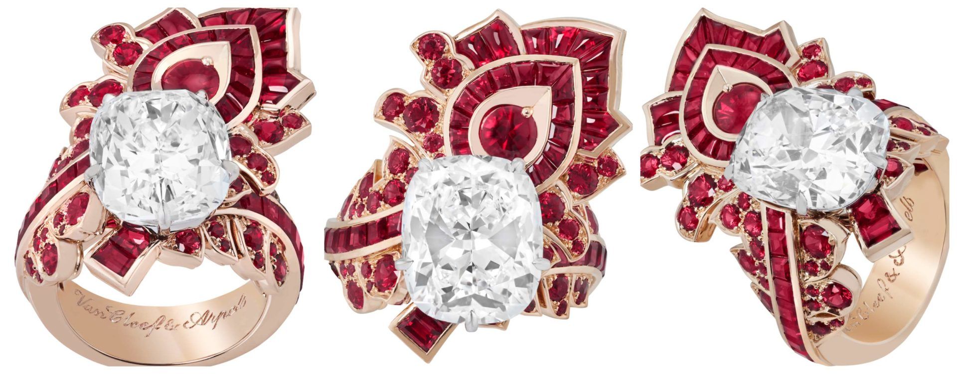 Van Cleef & Arpels Unveils "Treasure of Rubies" High Jewellery Collection