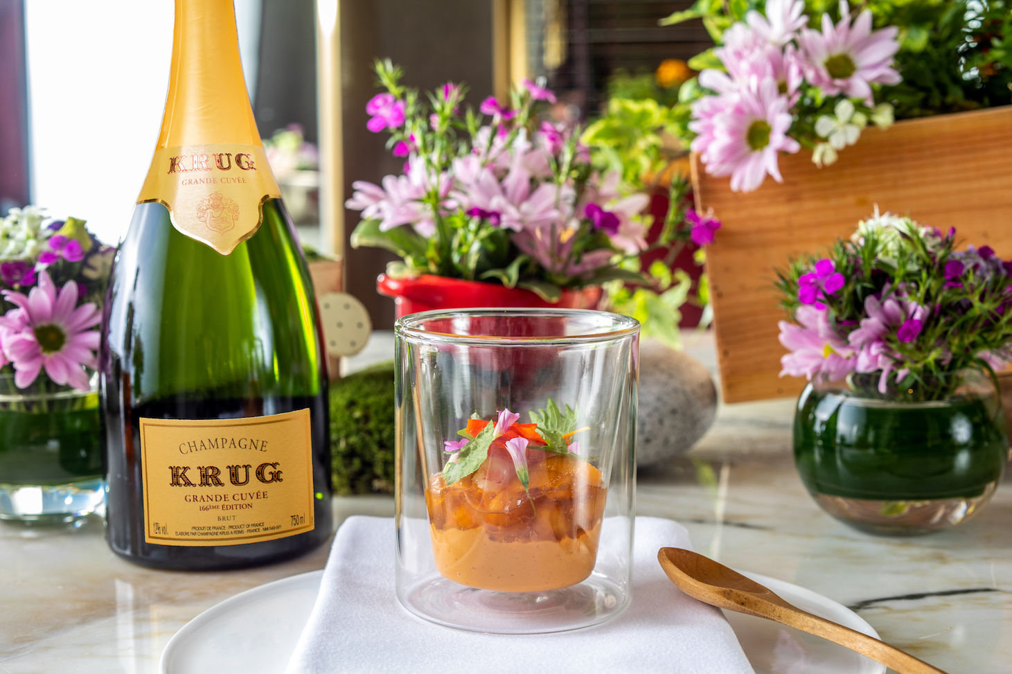 Spring Arrives at The World’s Only Krug Room with Bright and Fresh Pairings