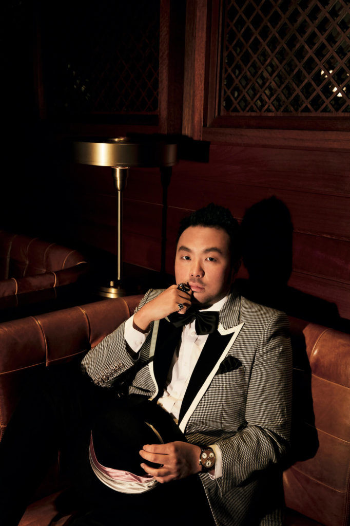 Ethan Koh, founder and designer of Ethan K, has reason to celebrate