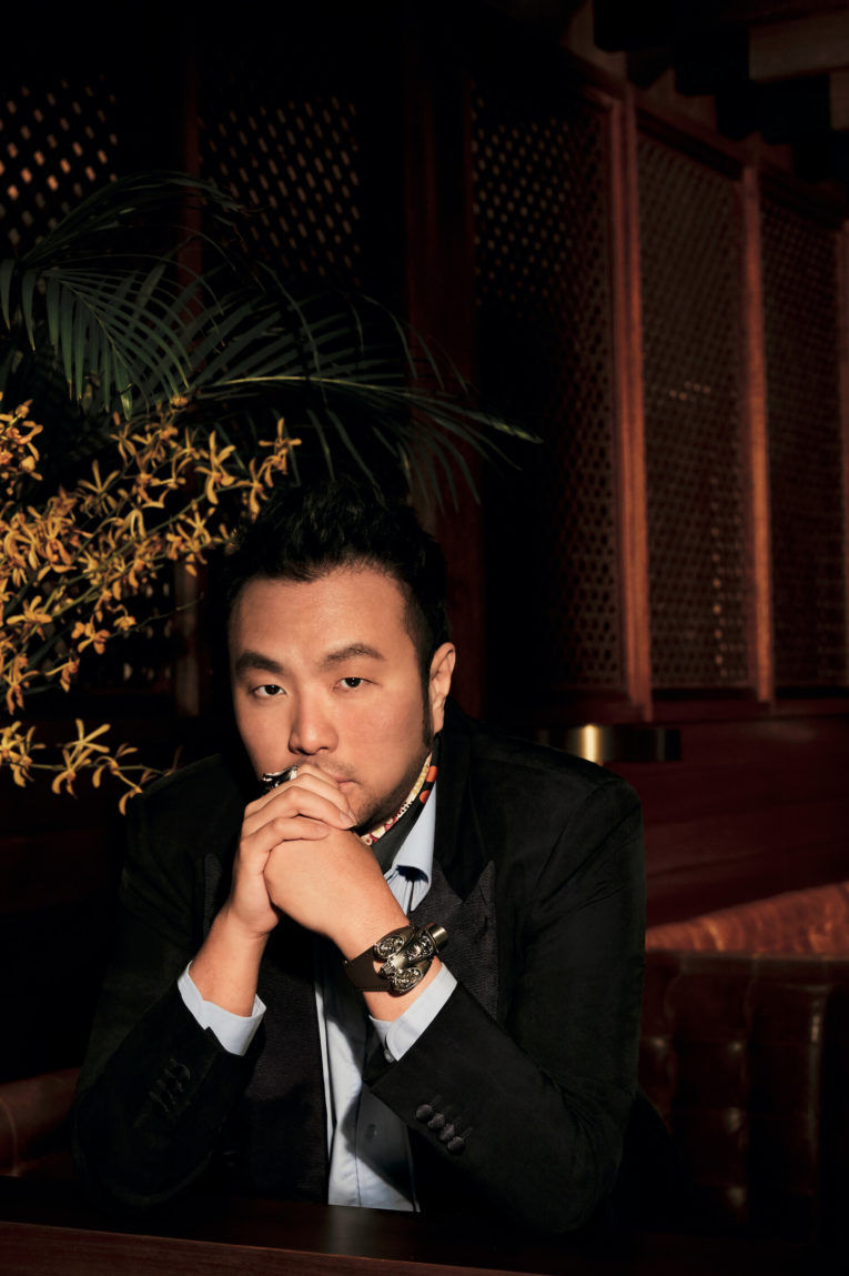 Ethan Koh, founder and designer of Ethan K, has reason to celebrate