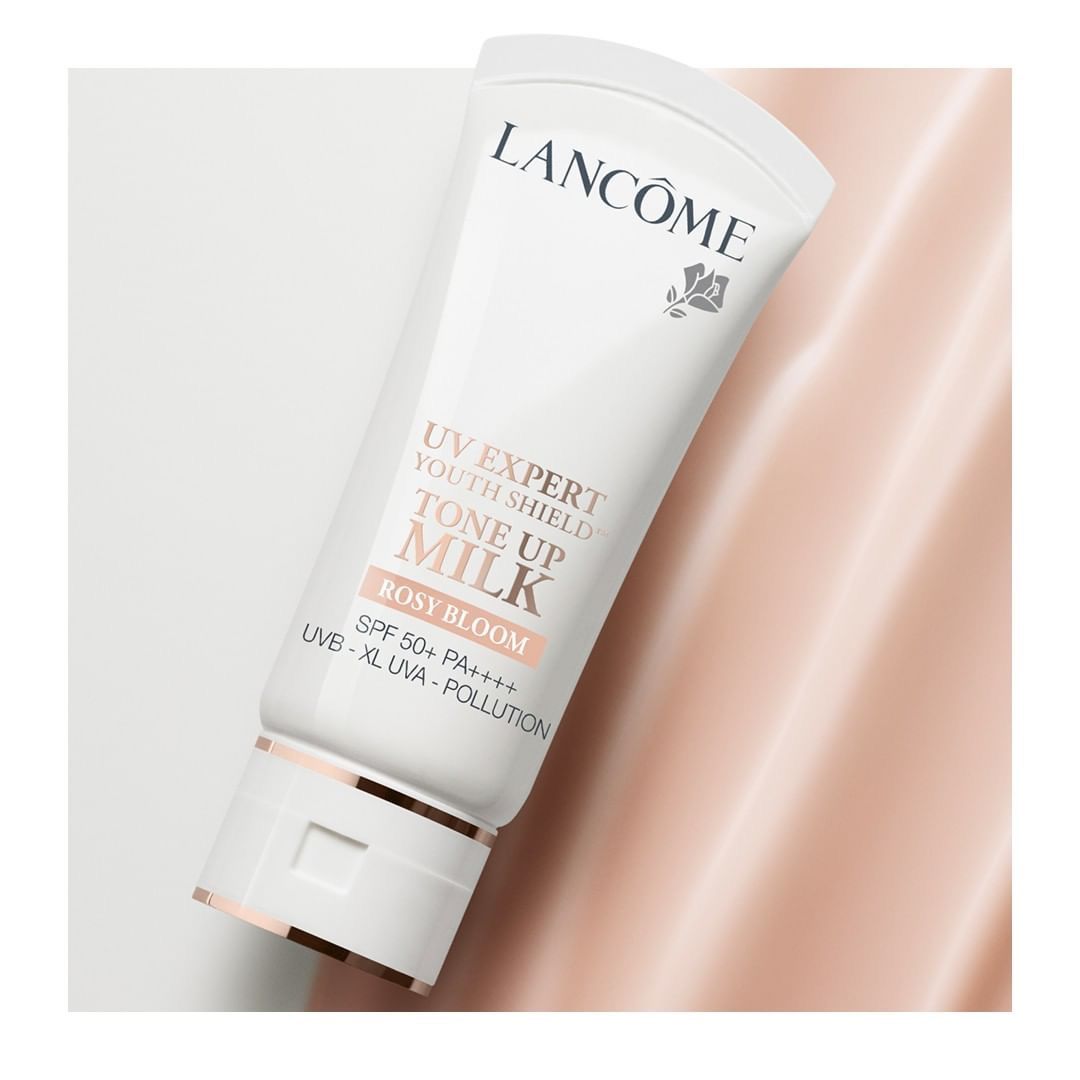 Stay Young and Bright with Lancôme's UV Expert Youth Shield Tone Up Milk Rosy Bloom | Prestige ...