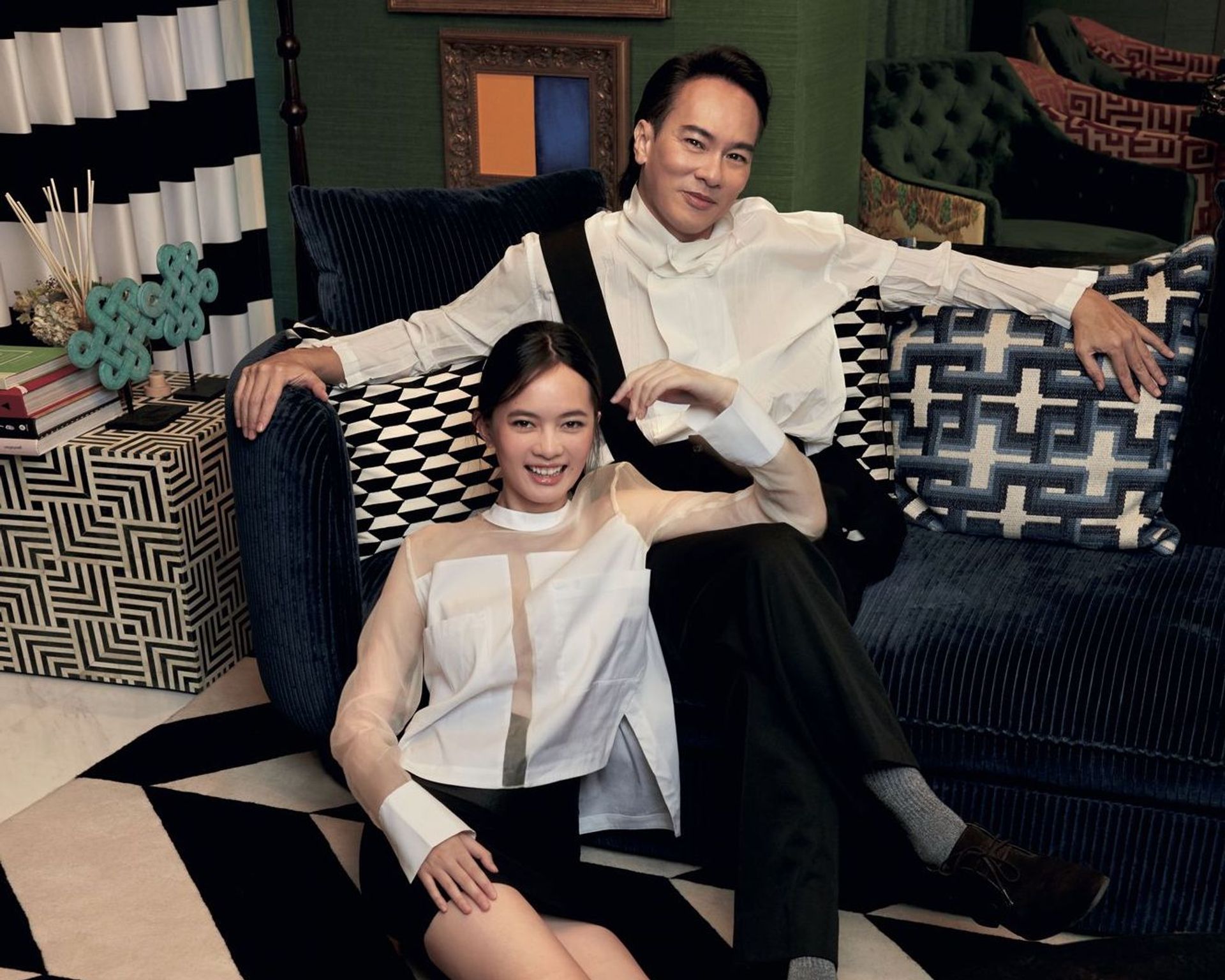 Like father, like daughter: Ariel and Henry “Happy” Mok