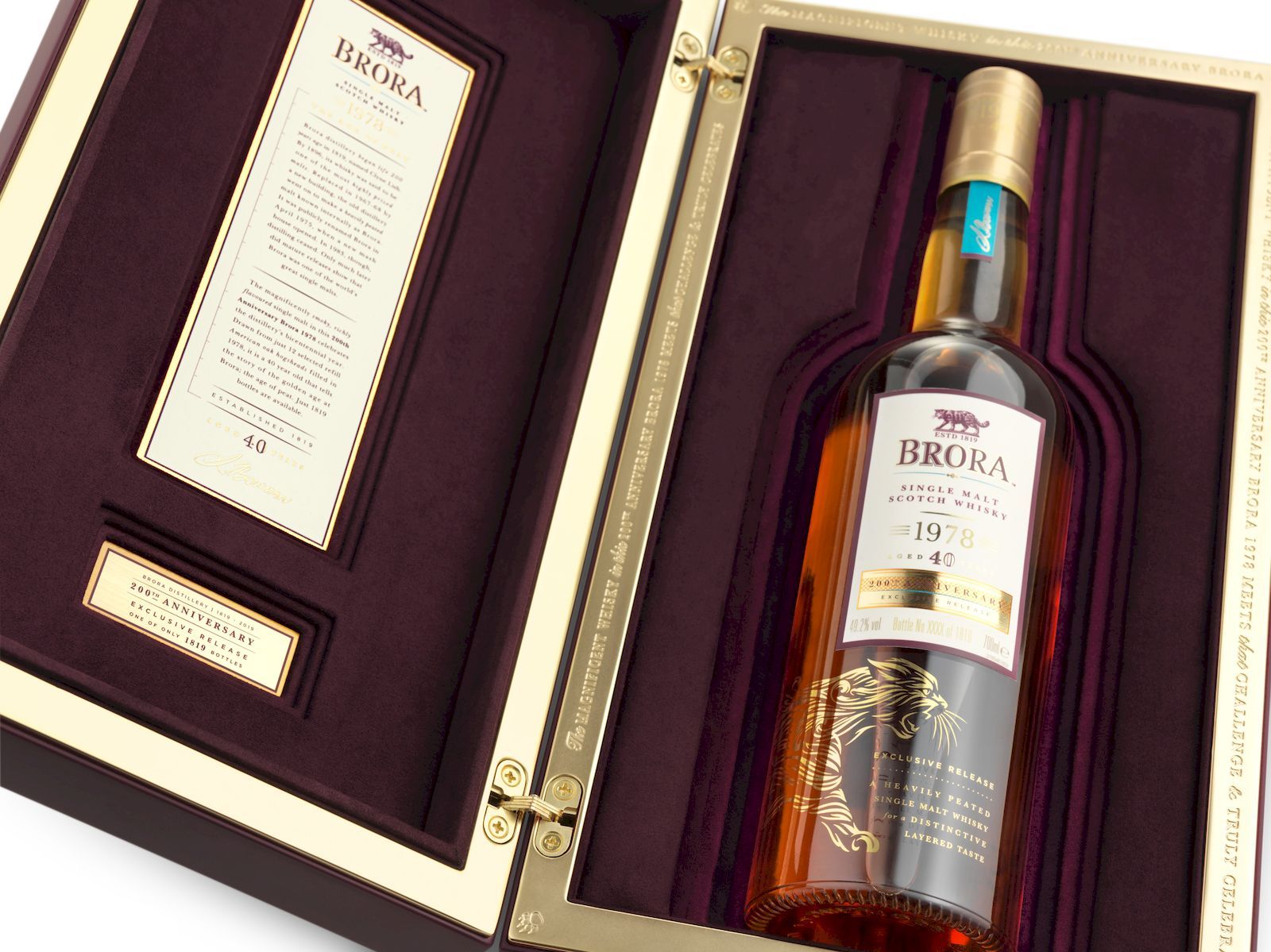 Brora presents 40-Year-Old Single Malt to mark 200th anniversary