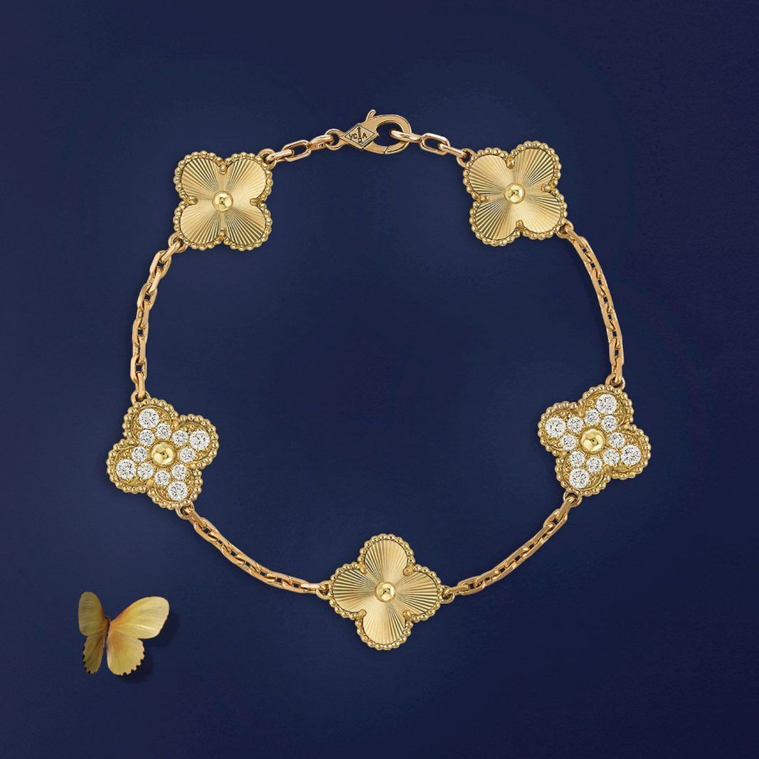 Van Cleef & Arpels’ Alhambra collection gets an enchanting update