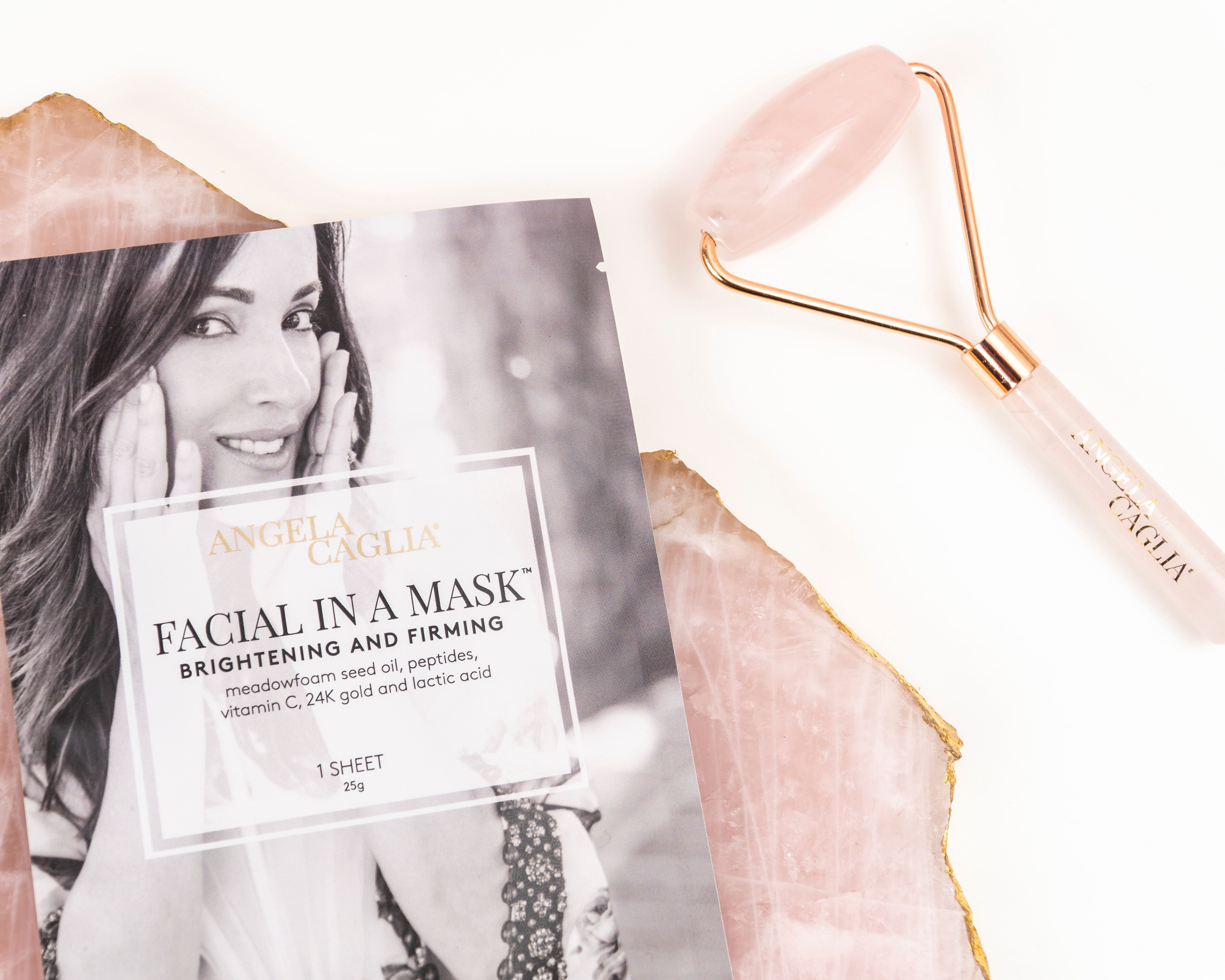 In Conversation with the Rose Quartz Facial Goddess, Angela Caglia