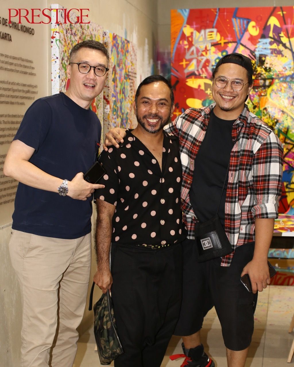 Opening Night of Les Ephémères de Cyril Kongo by D Gallerie