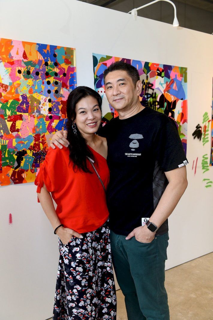 Chan Kok Weng and Elaine Lim-Chan hosted a reception for Cyril Kongo