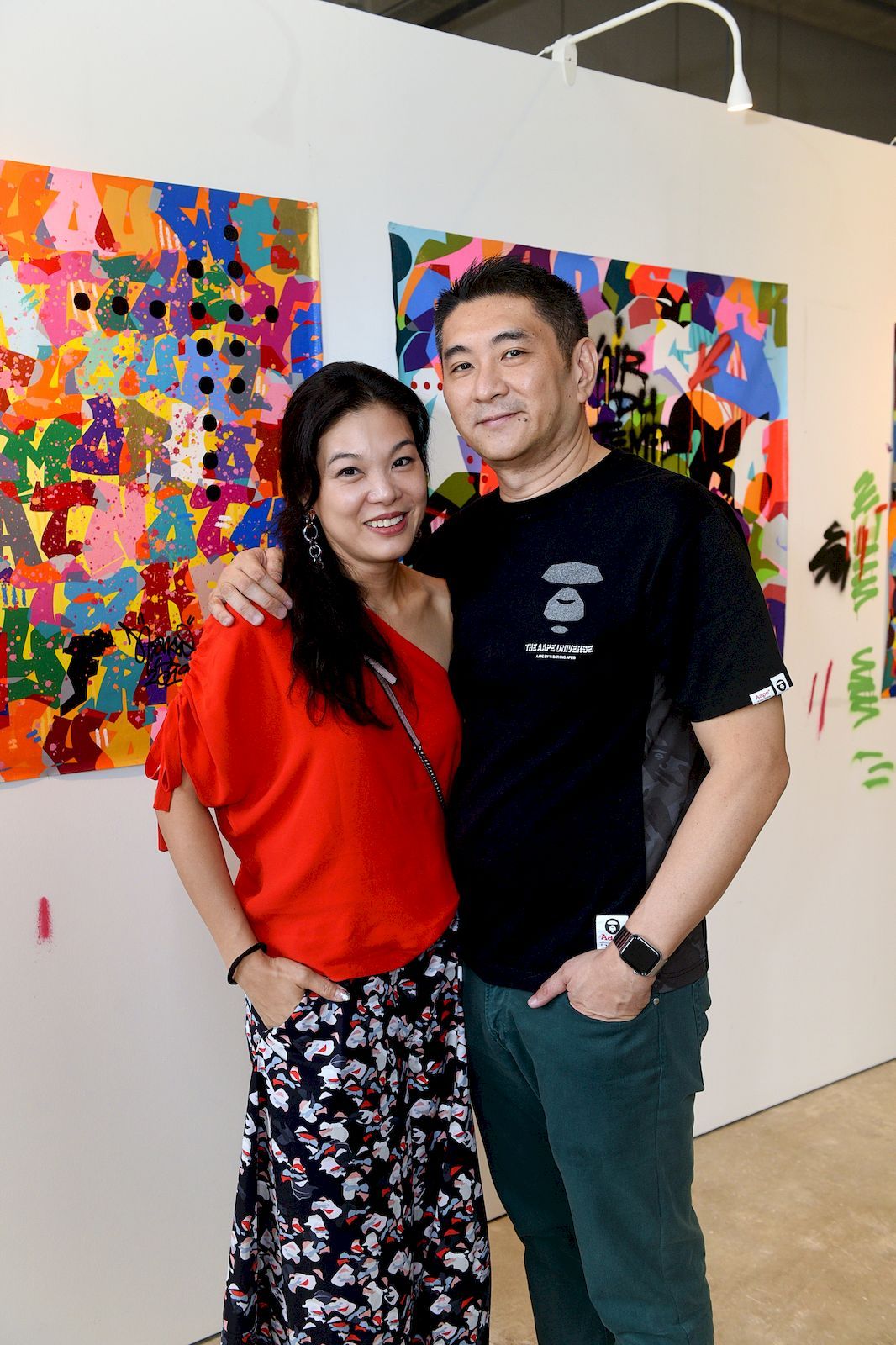 Chan Kok Weng and Elaine Lim-Chan hosted a reception for Cyril Kongo