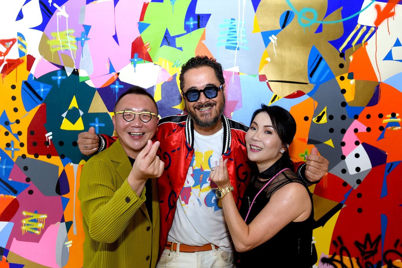 Chan Kok Weng and Elaine Lim-Chan hosted a reception for Cyril Kongo