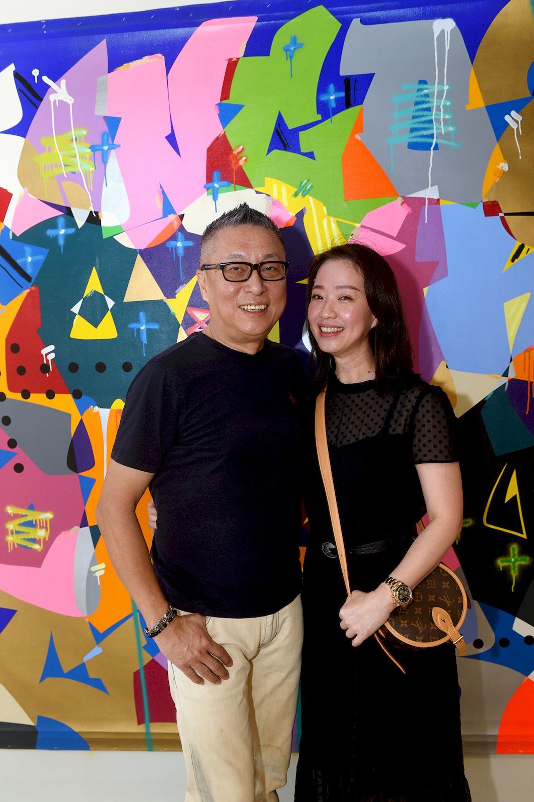 Chan Kok Weng and Elaine Lim-Chan hosted a reception for Cyril Kongo