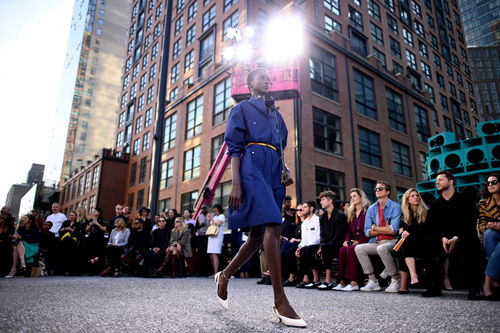 'Classic Blue' was Already a Feature of Runway Looks in 2019
