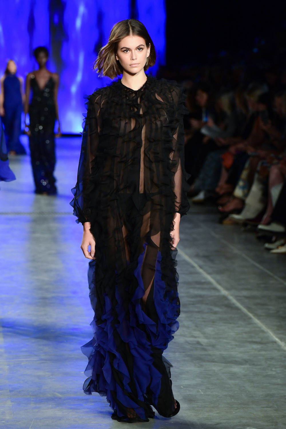 'Classic Blue' was Already a Feature of Runway Looks in 2019