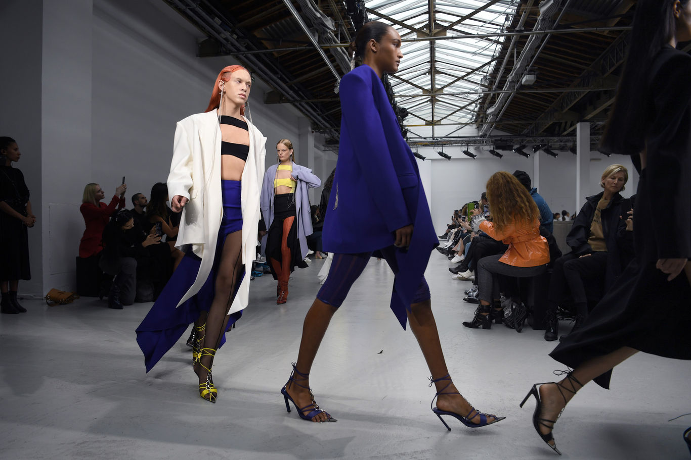 'Classic Blue' was Already a Feature of Runway Looks in 2019