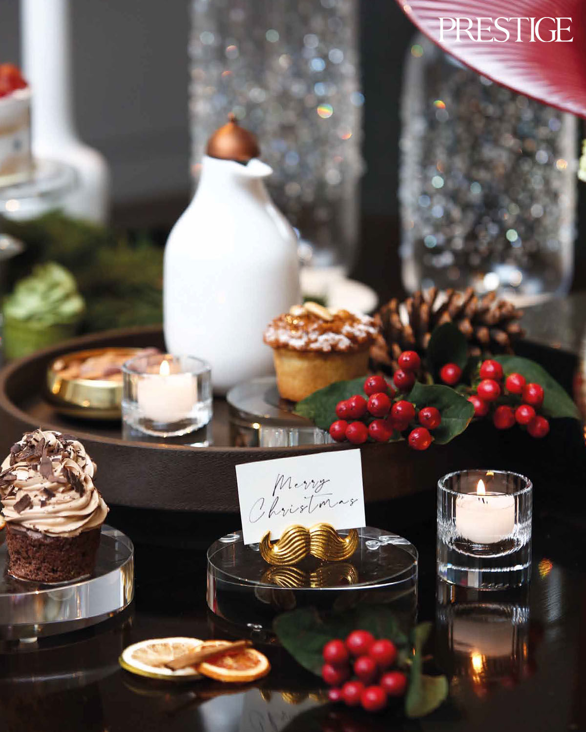 Christmas Table Setting by Claudia Halim and Klots Team