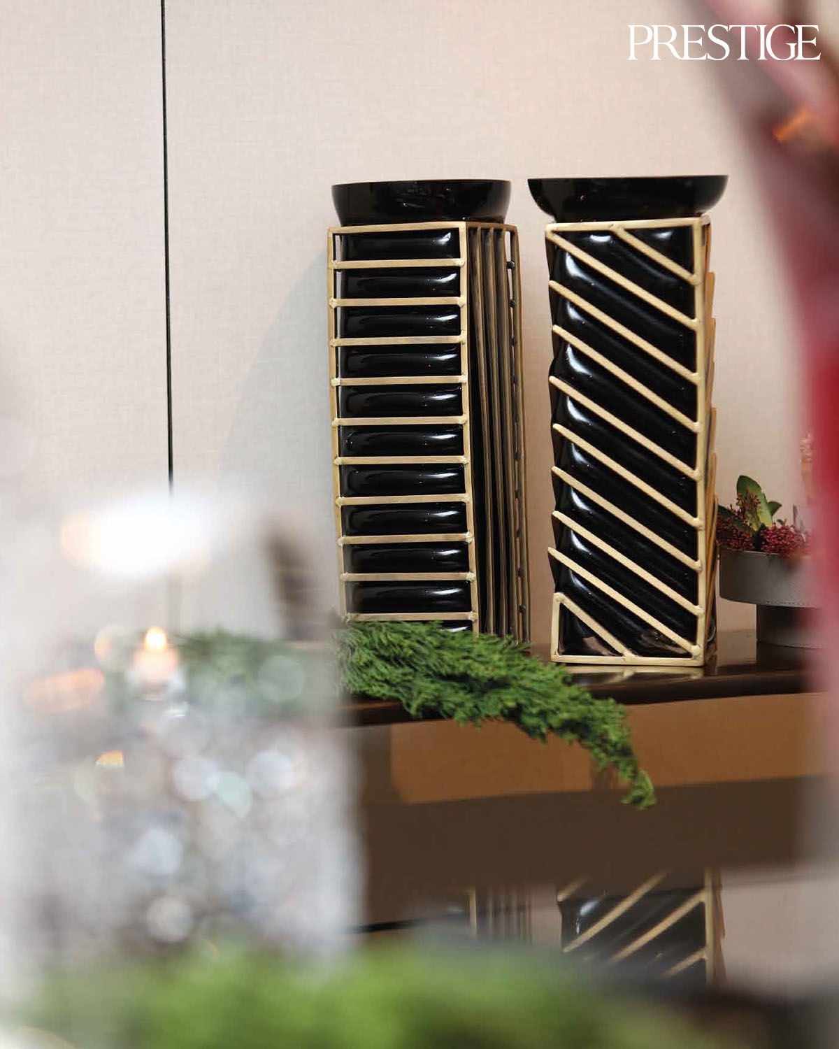 Christmas Table Setting by Claudia Halim and Klots Team