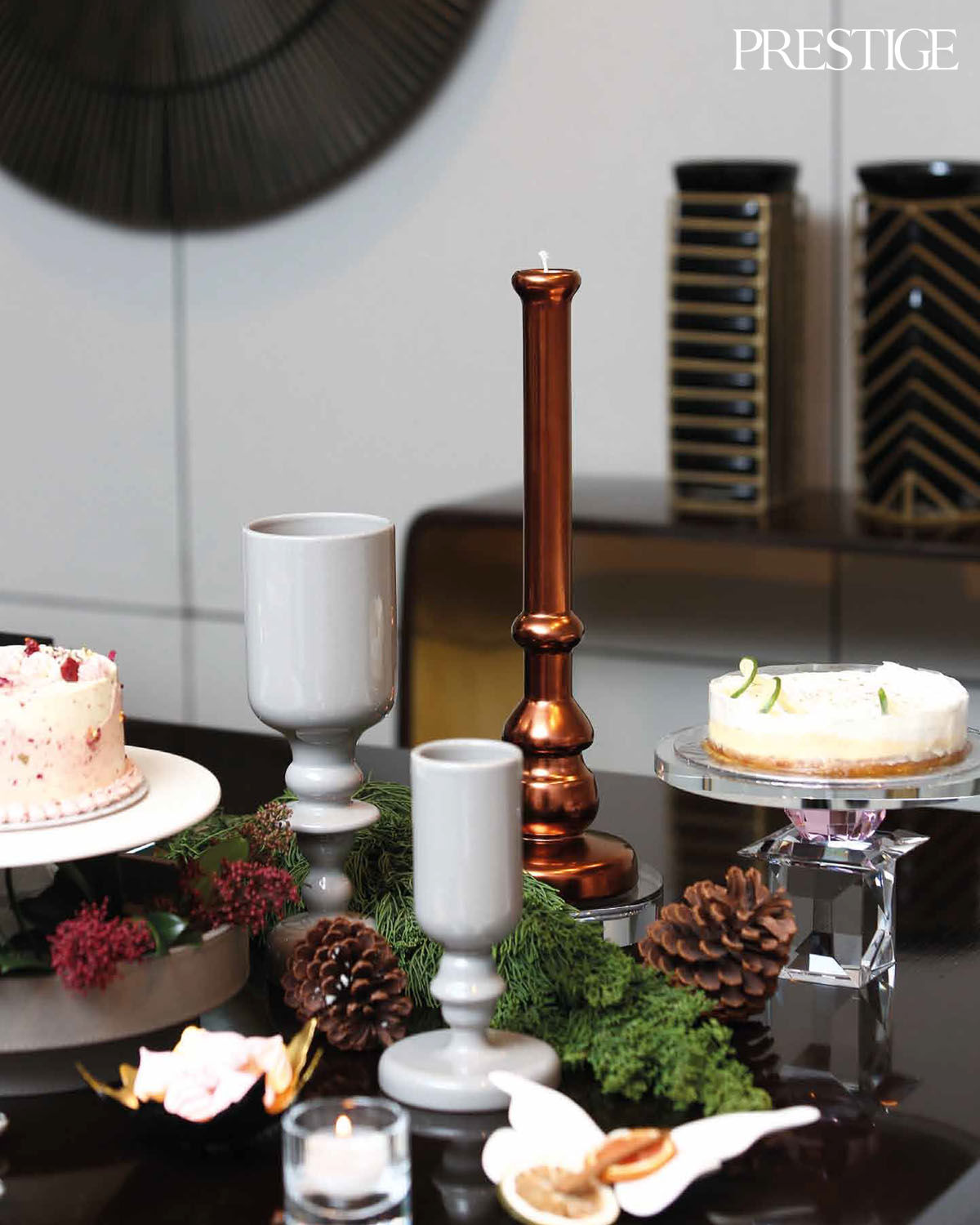 Christmas Table Setting by Claudia Halim and Klots Team